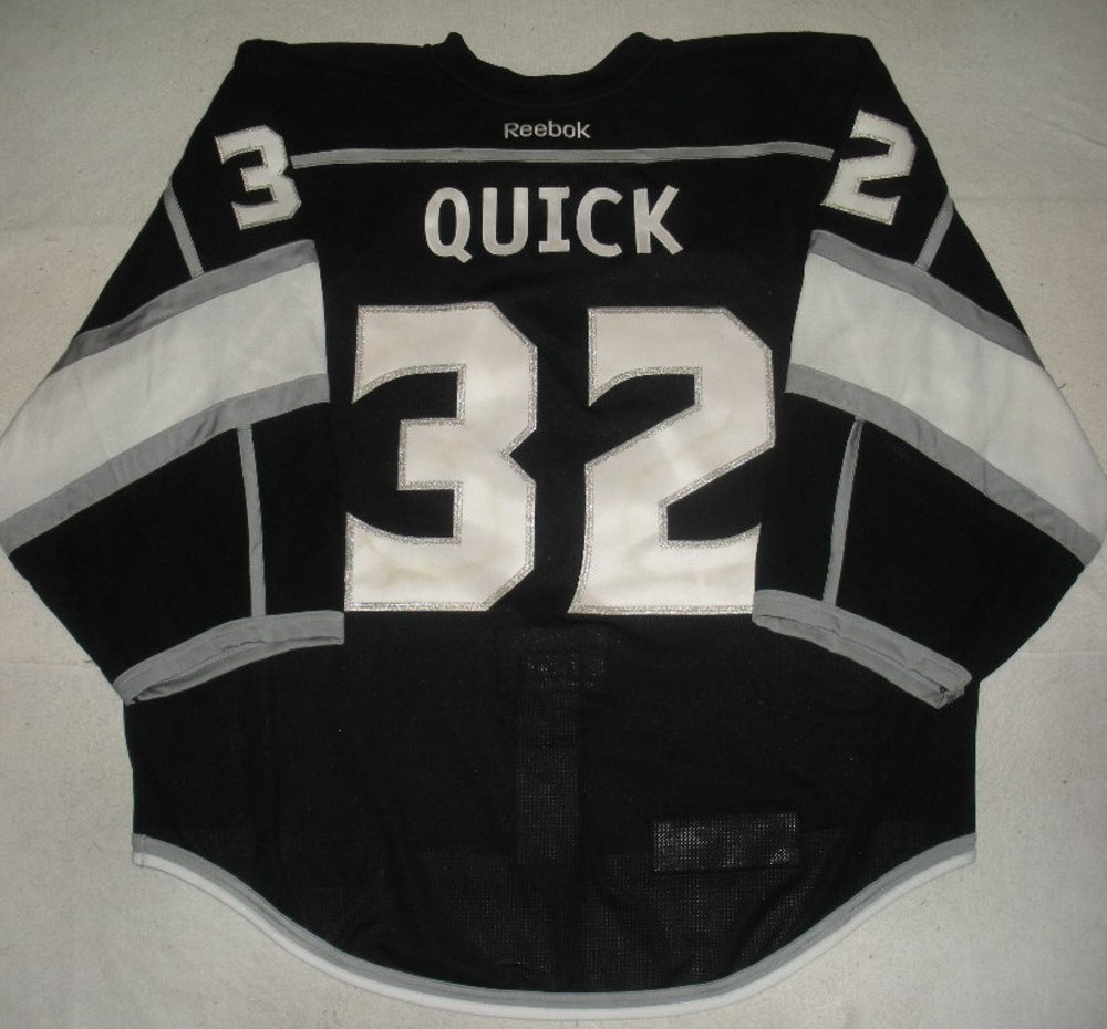 Jonathan Quick - Los Angeles Kings - Rob Blake Retirement Night - Black ...