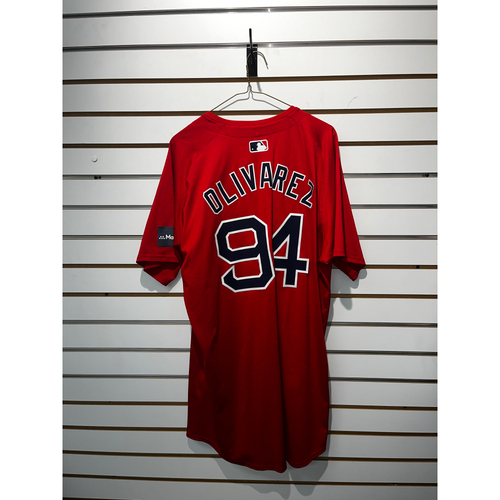 Helcris Olivarez Team Issued 2024 Spring Training Jersey Size 46 | Red ...