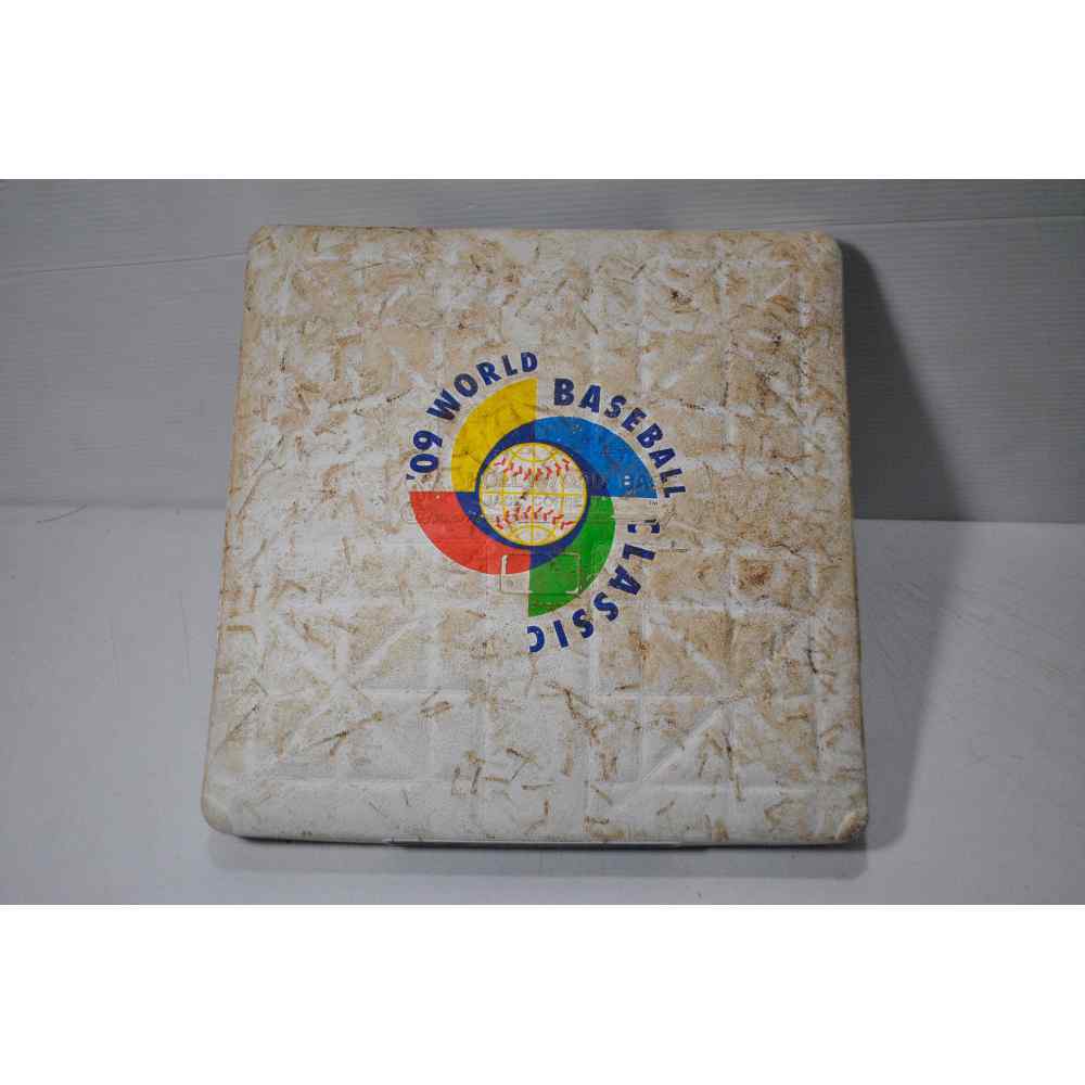 2009 World Baseball Classic - Game-Used Base -3rd Base - Mexico vs ...