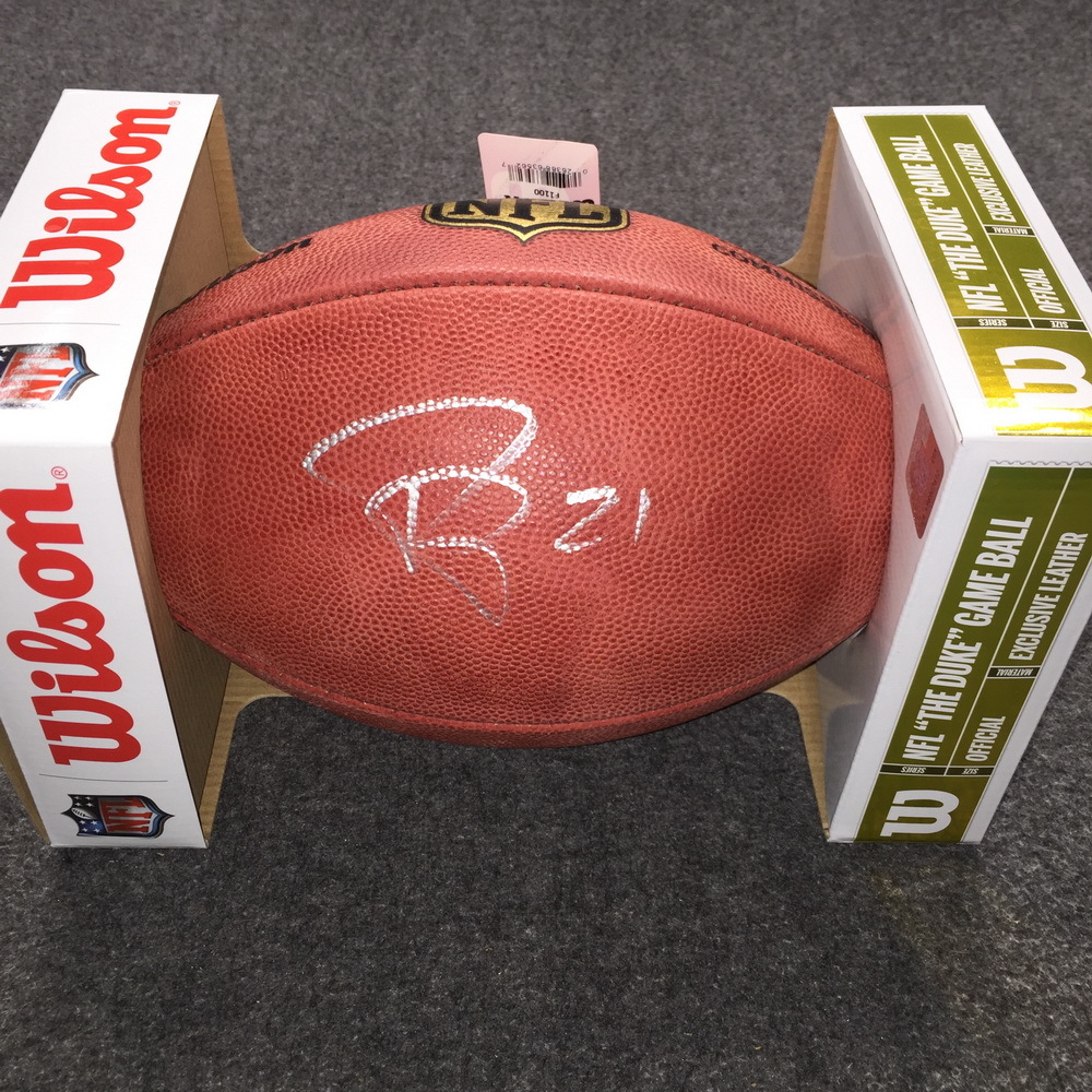 NFL - Vikings Patrick Peterson signed authentic football | The official ...