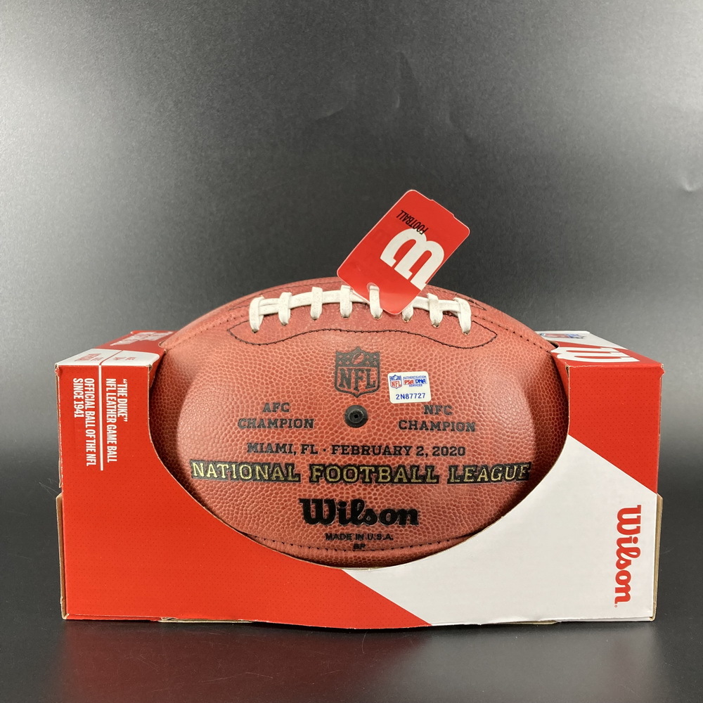 Legends - 49ers Jimmy Garoppolo Signed Authentic Football with Super ...