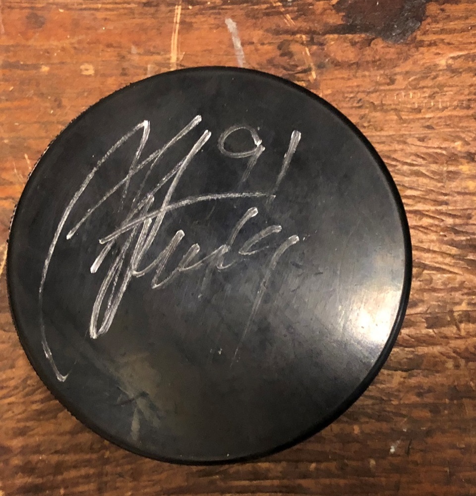 Wednesday Night Hockey Autographed Puck - Steven Stamkos - 10/24/18 ...