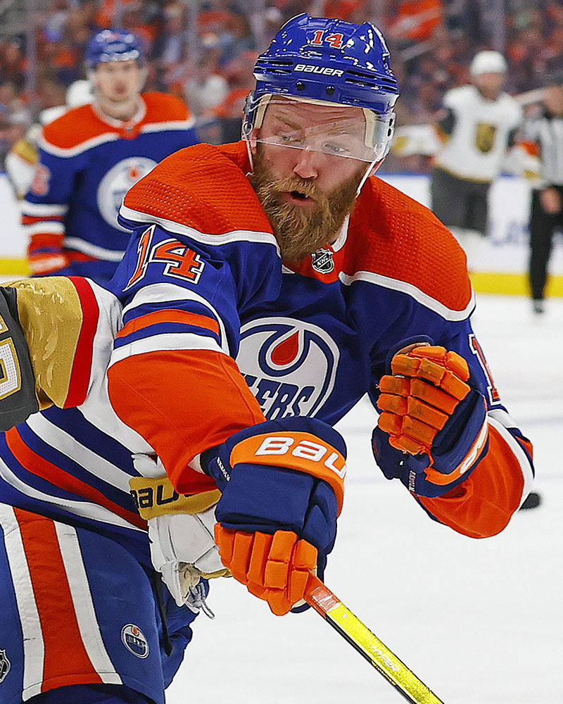 Mattias Ekholm #14 - Autographed 2022-23 Edmonton Oilers Game-Worn ...