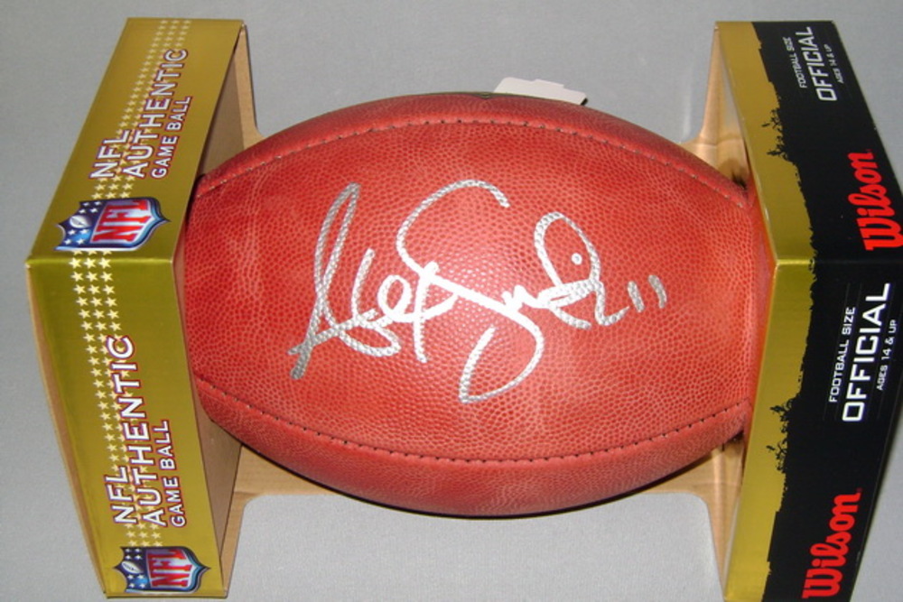 NFL - REDSKINS ALEX SMITH SIGNED AUTHENTIC FOOTBALL | The official ...