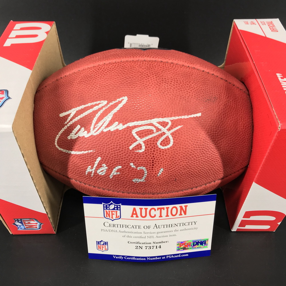 Legends - Cowboys Drew Pearson Signed Authentic Football | The official ...