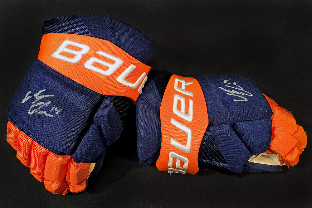 Mattias Ekholm #14 - Autographed 2022-23 Edmonton Oilers Game-Worn ...