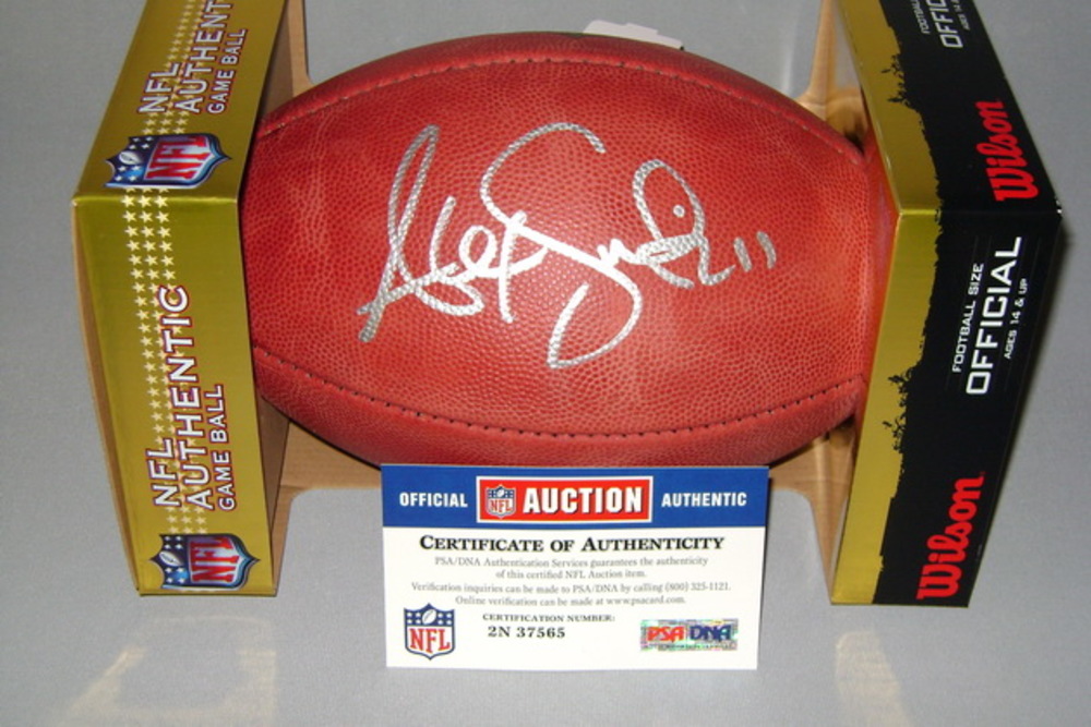 NFL - REDSKINS ALEX SMITH SIGNED AUTHENTIC FOOTBALL | The official ...