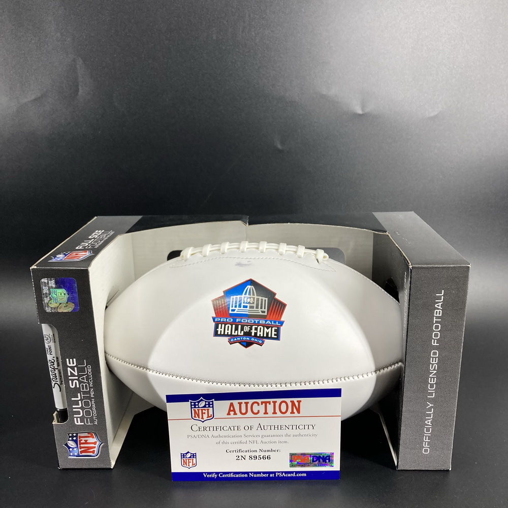 HOF - Packers Ron Wolf Signed Panel Ball with HOF Logo | The official ...