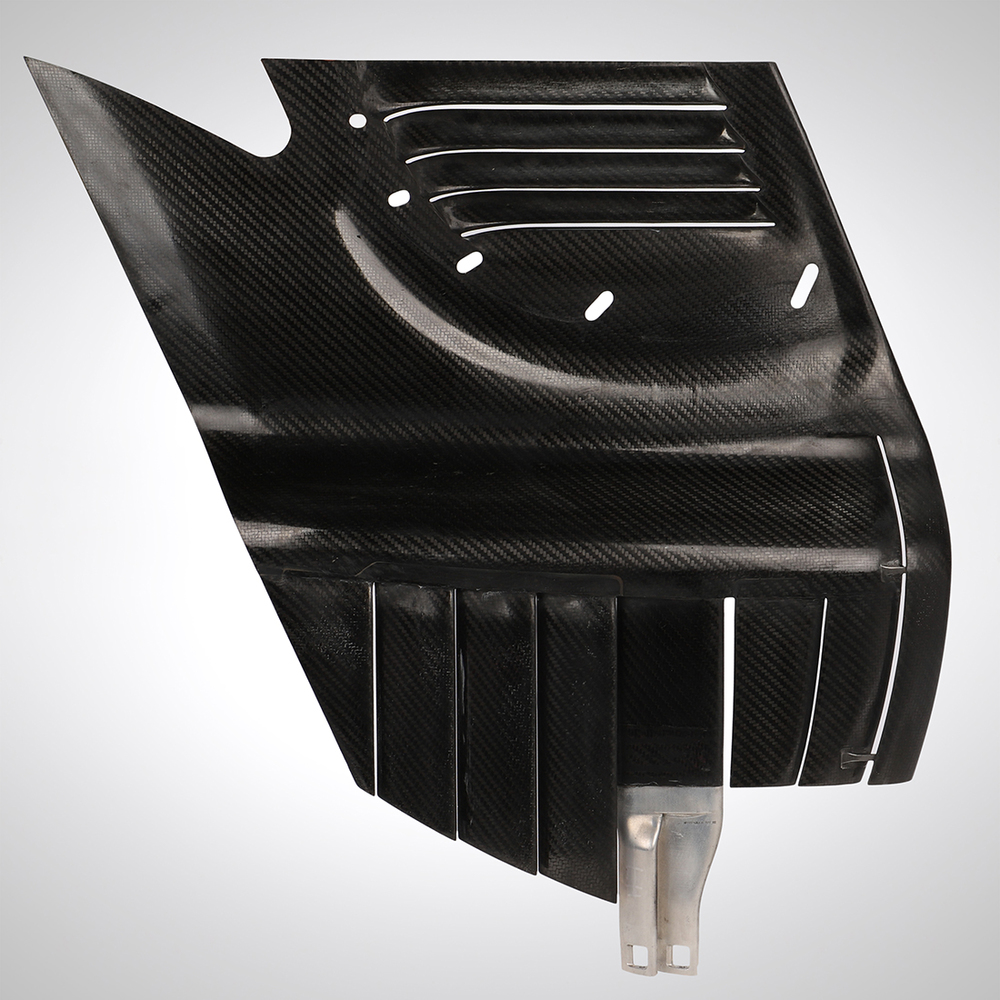 VF-17 Rear Wing Endplate (Left) - Haas F1® Team | F1 Authentics