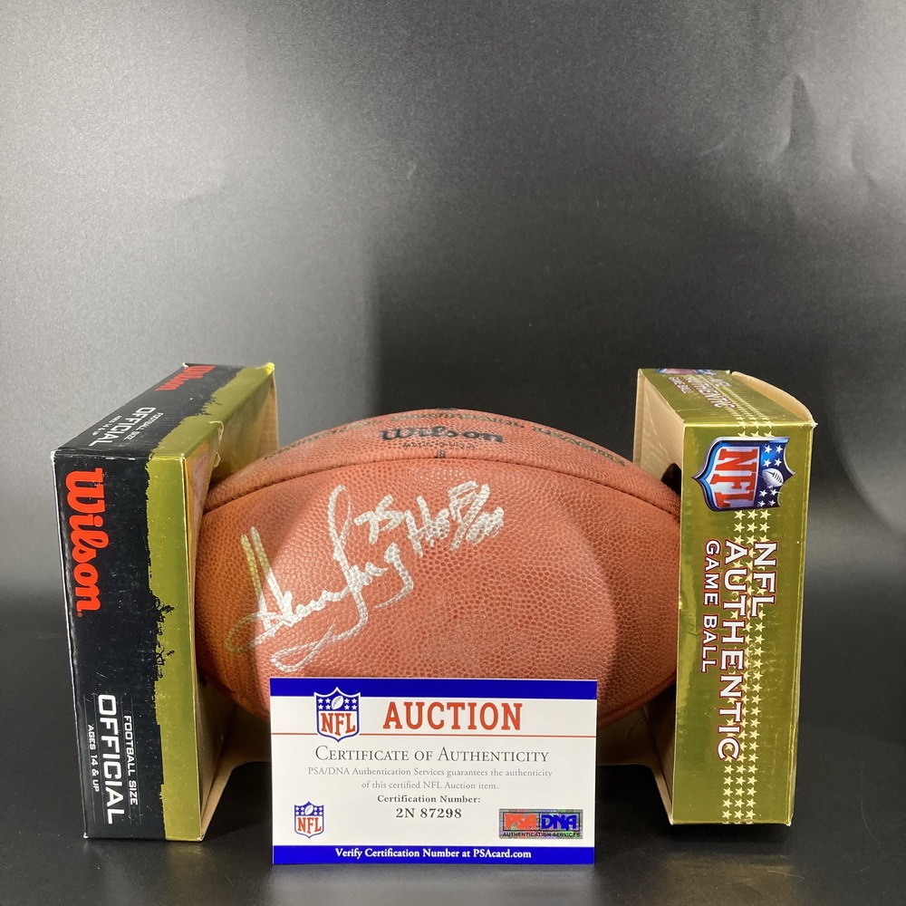 Legends - Raiders Howie Long Signed Authentic Football | The official ...