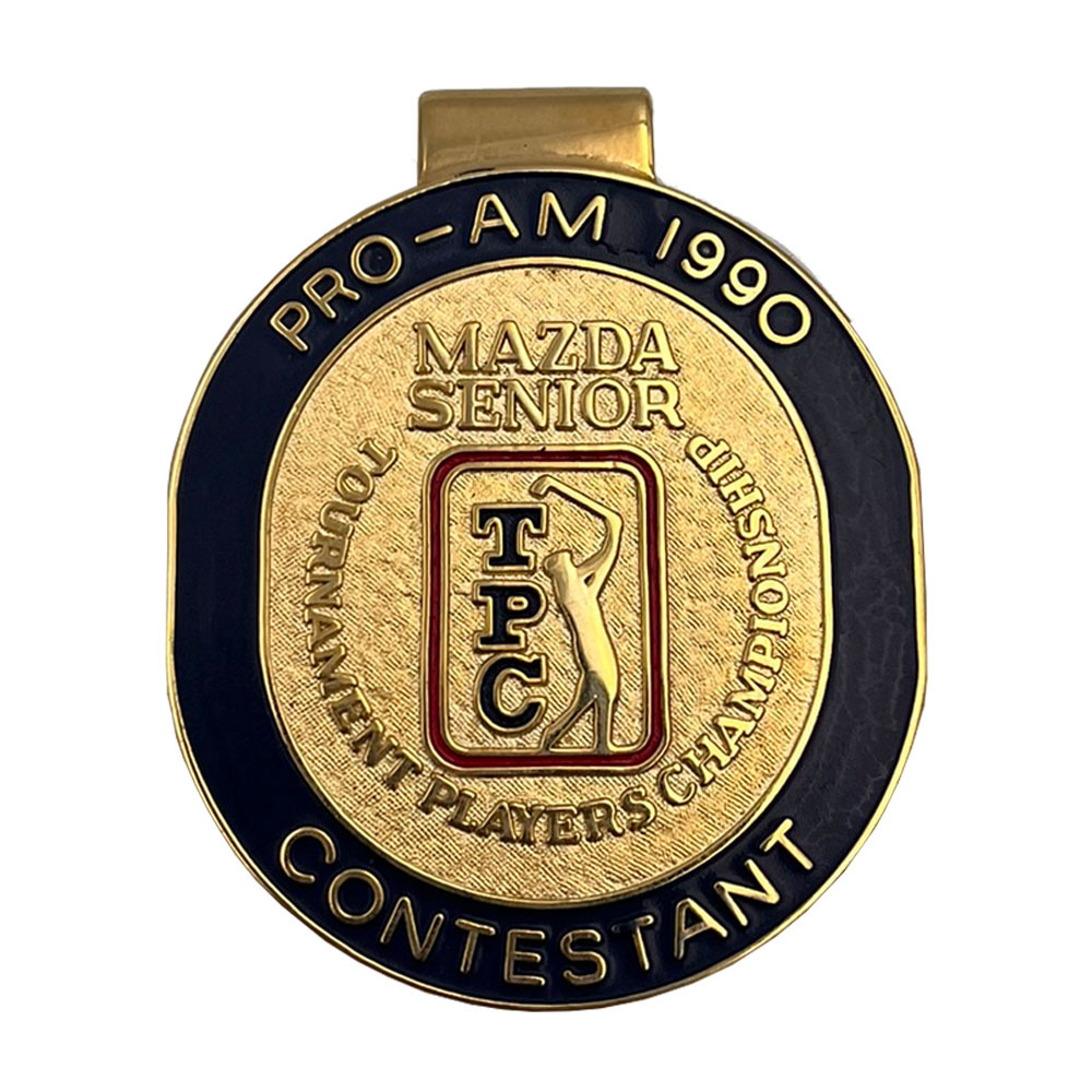 Gordie Howe's 1990 Mazda Senior TPC Pro Am Plaque & Medal - NHL Auctions