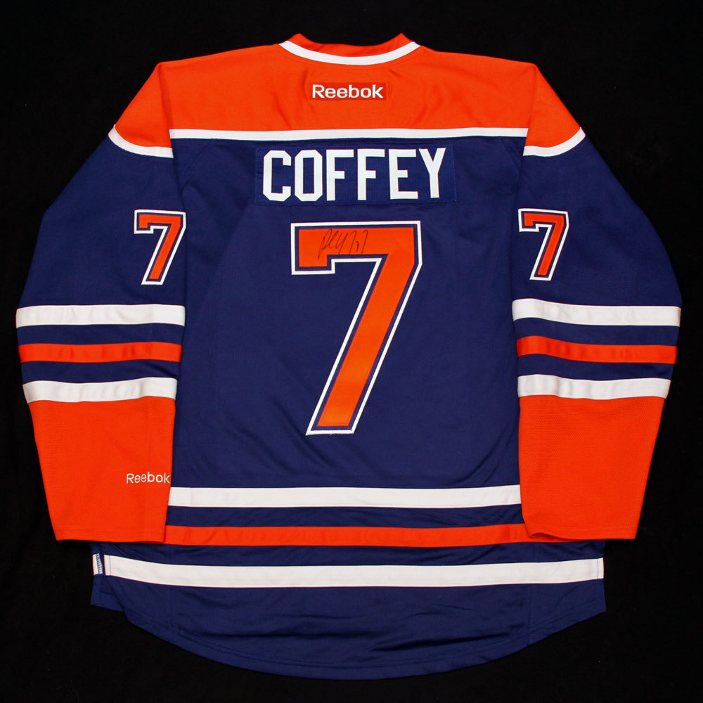 Paul Coffey #7 - Autographed 1984 Stanley Cup Champions 30 Year Legacy ...