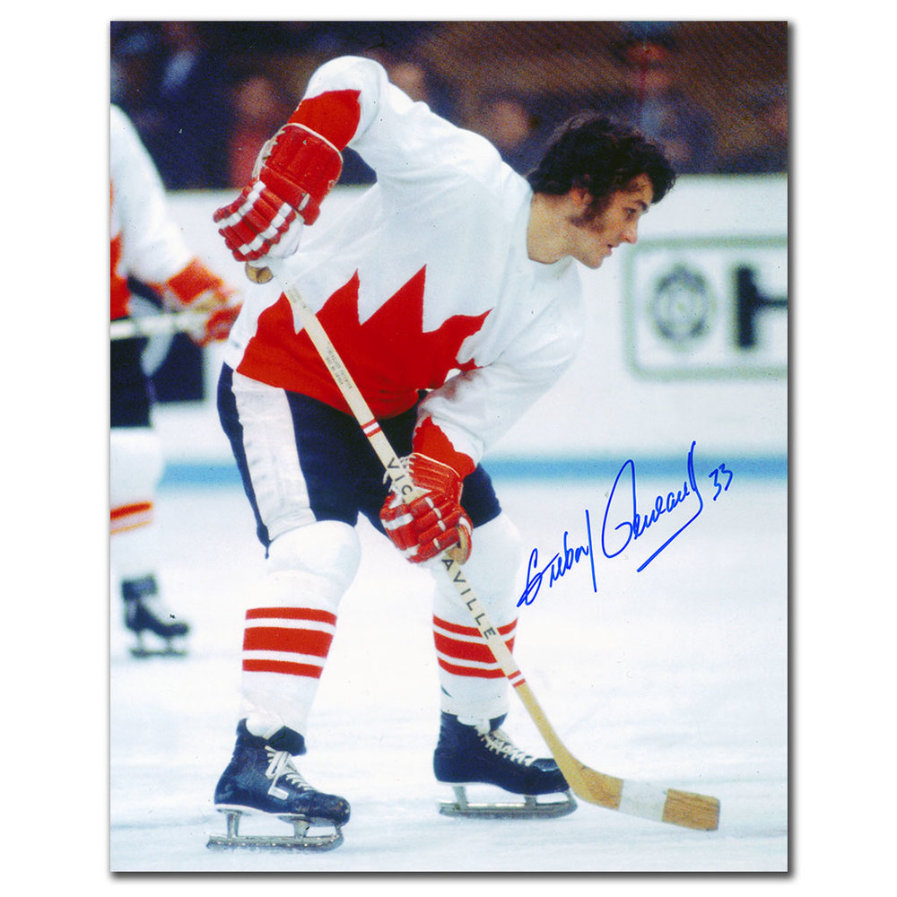 Gilbert Perreault Team Canada 1972 Summit Series Autographed 8x10 - NHL ...