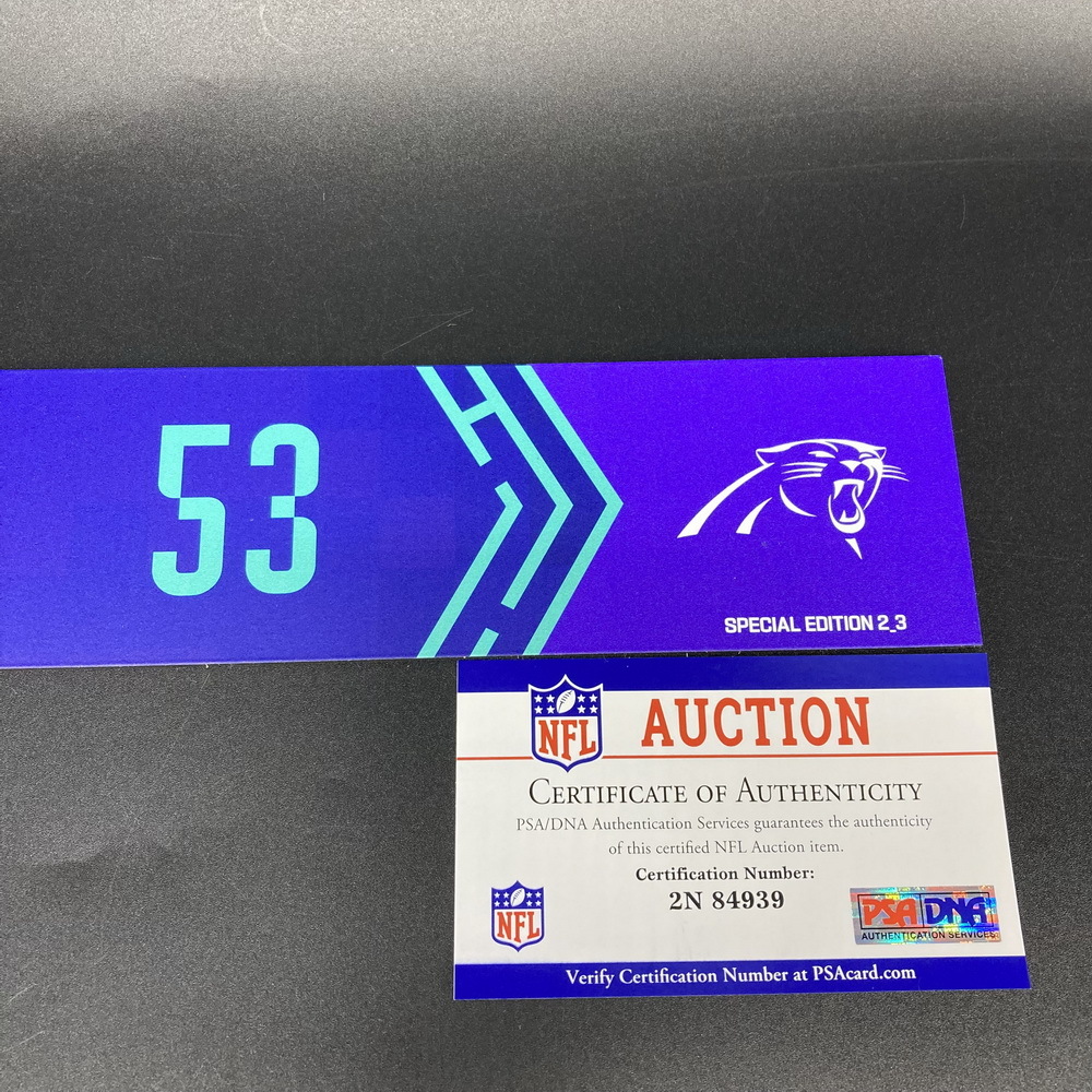 NFL - Panthers Brian Burns Special Edition 2022 Pro Bowl Locker ...