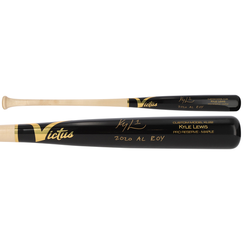 Kyle Lewis Seattle Mariners Autographed Victus Game Model Bat with ...