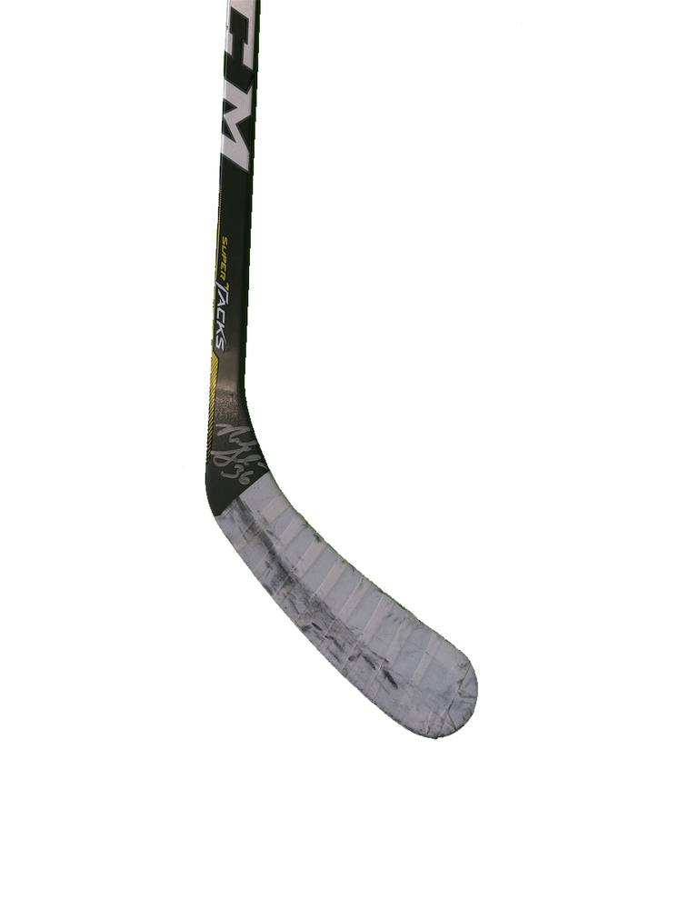 #36 Nick Seeler Game Used Stick - Autographed - Minnesota Wild - NHL ...