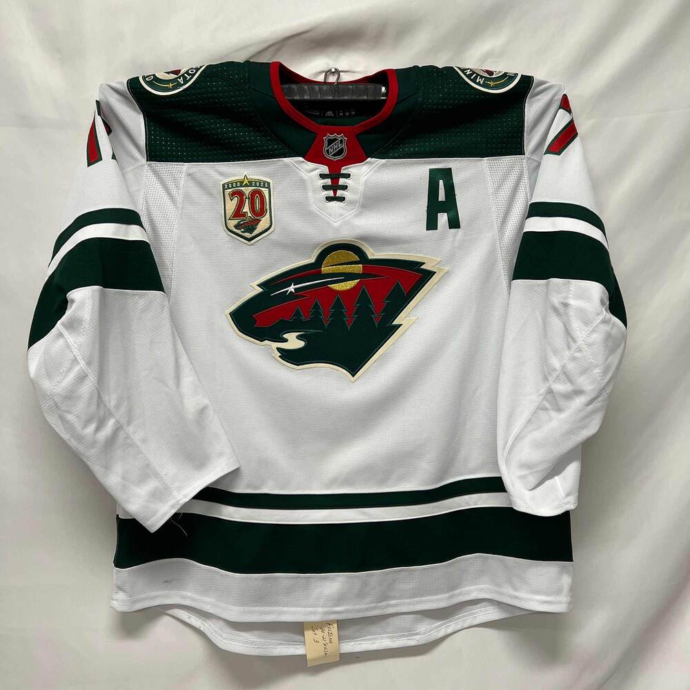 AHL Authentic - 2020-21 Minnesota Wild Jersey Game Worn by #17 Marcus ...