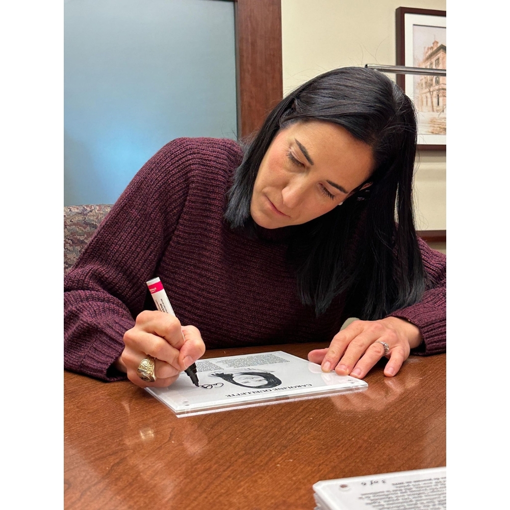 Caroline Ouellette Autographed Legends Line Honoured Member Stick Blade ...