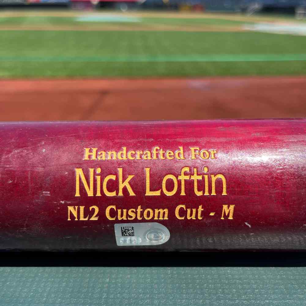 Game-Used Broken Bat: Nick Loftin Groundout to Pitcher (TB@KC 7/3/24 ...