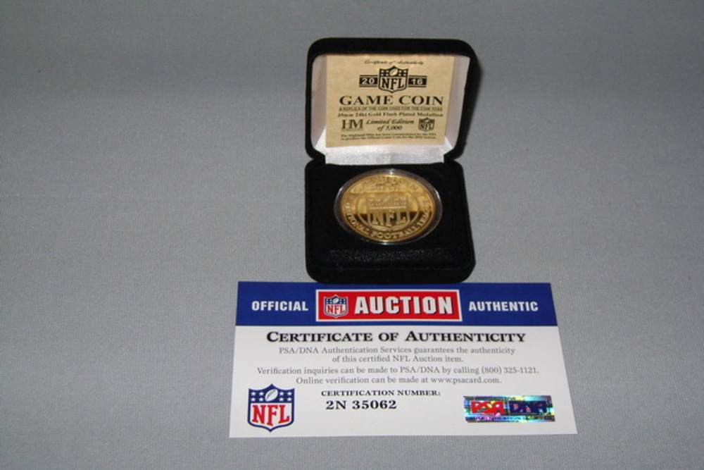 PANTHERS - GAME USED FLIP COIN VS SAINTS (NOVEMBER 17 2016) | The ...