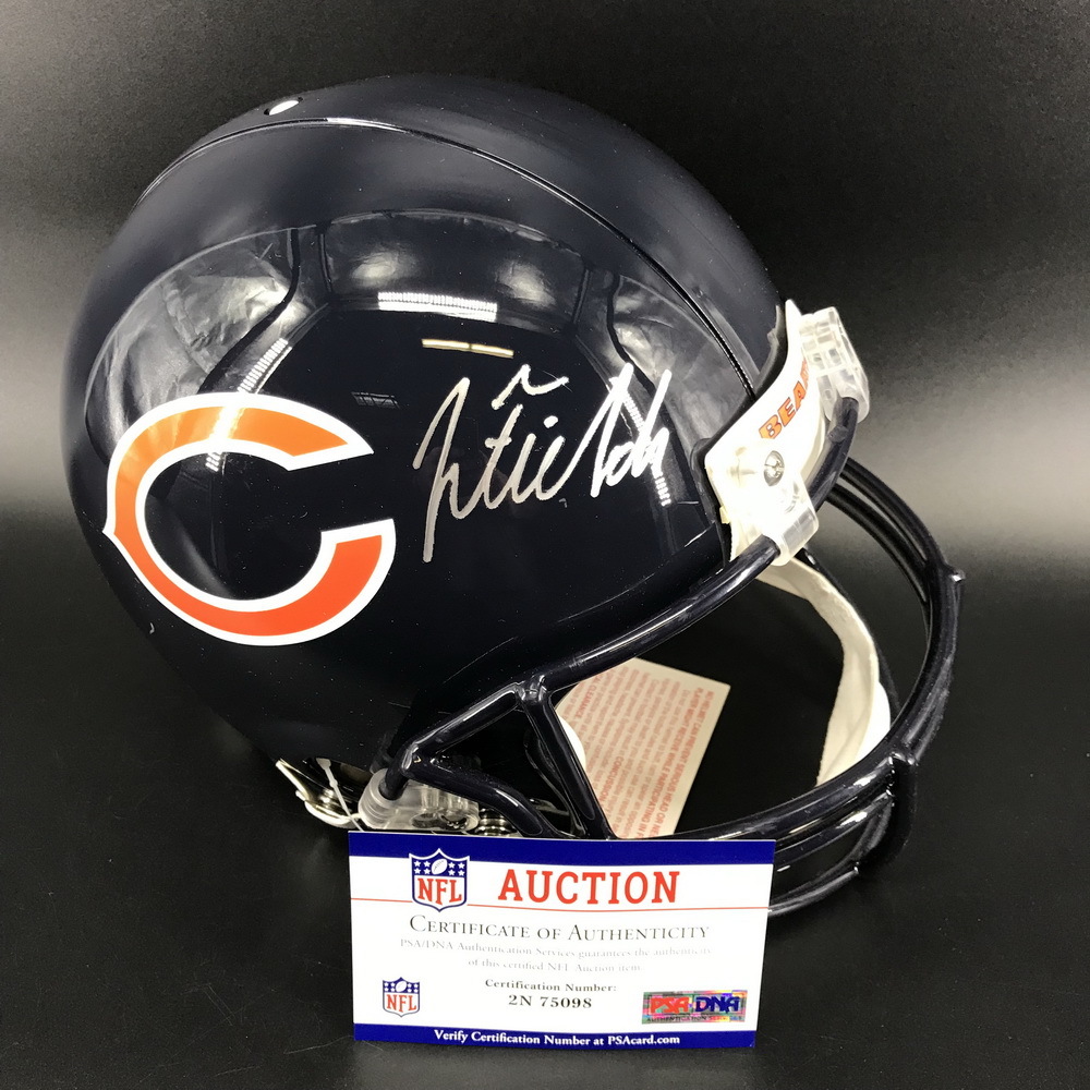 Bears - Justin Fields Signed Authentic Proline Helmet | The official ...