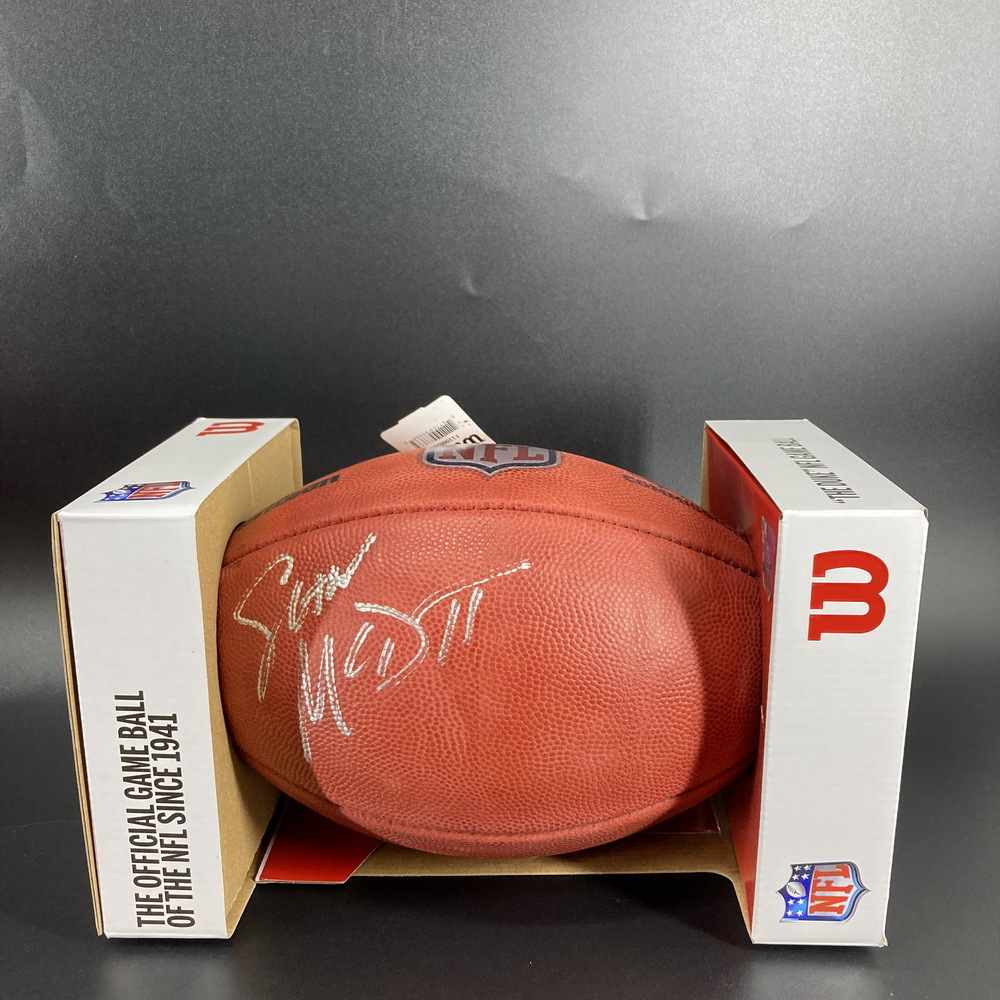 Bills - Head Coach Sean McDermott Signed Authentic Football | The ...