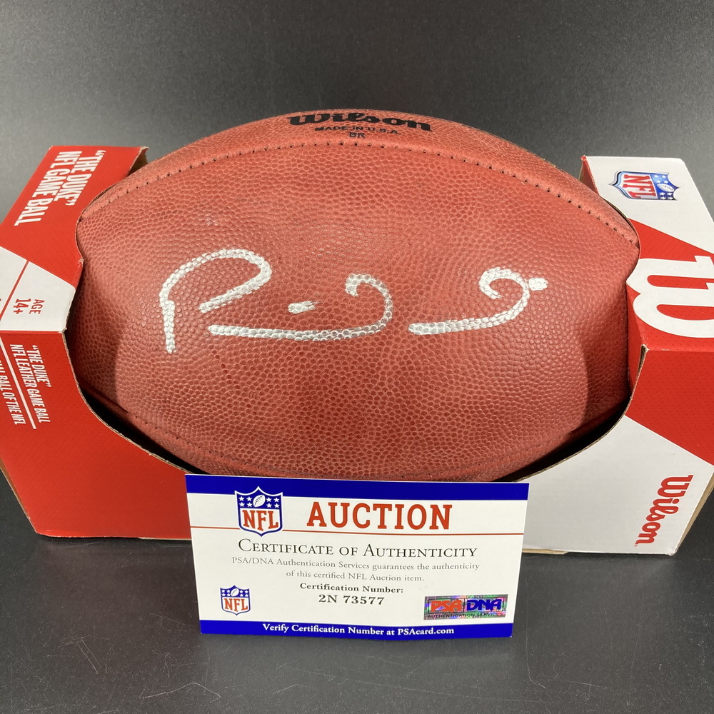 Legends - Chiefs Patrick Mahomes Signed Authentic Football with Super ...