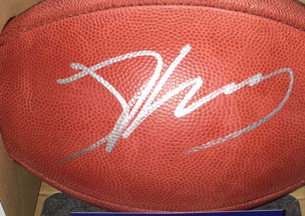 NFL - Cardinals Josh Rosen signed authentic football | The official ...