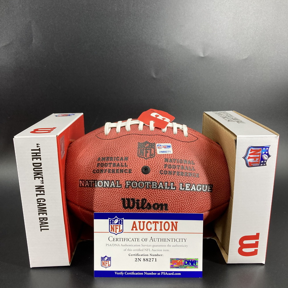 Bills - Kaiir Elam Signed Authentic Football (light signature) | The ...