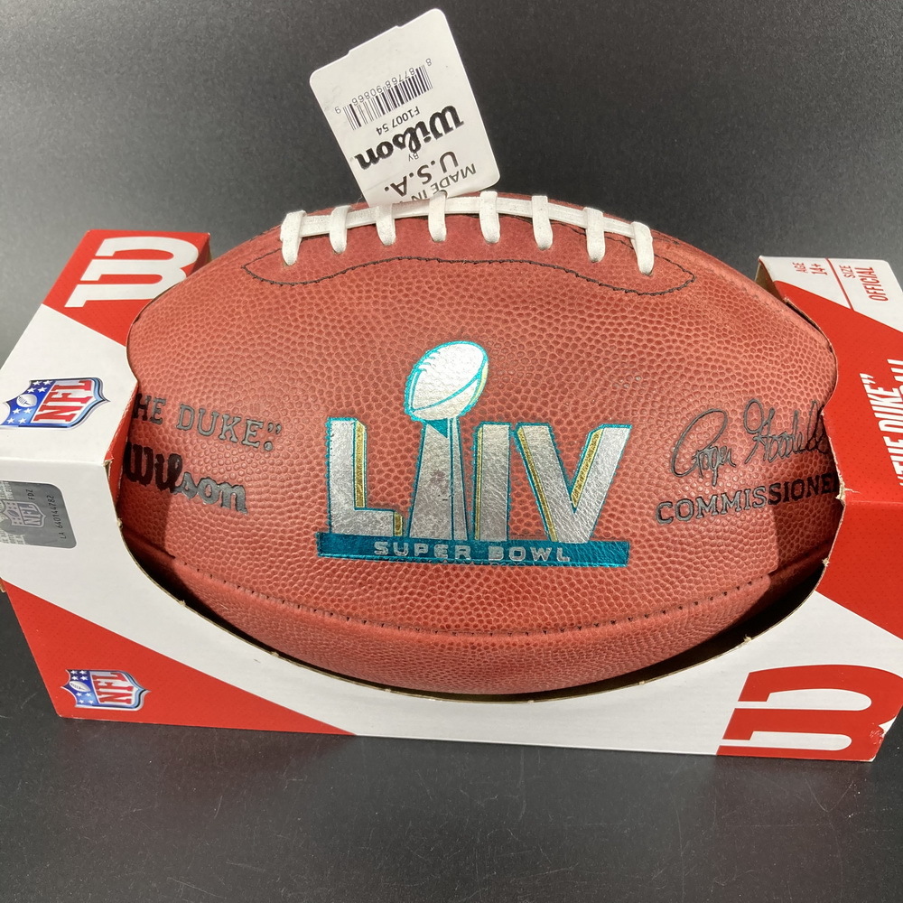 Legends - Chiefs Patrick Mahomes Signed Authentic Football with Super ...