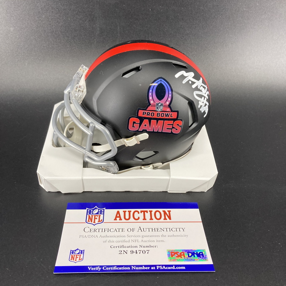 NFL - Ravens Mark Andrews Signed Pro Bowl Mini Helmet | The official ...