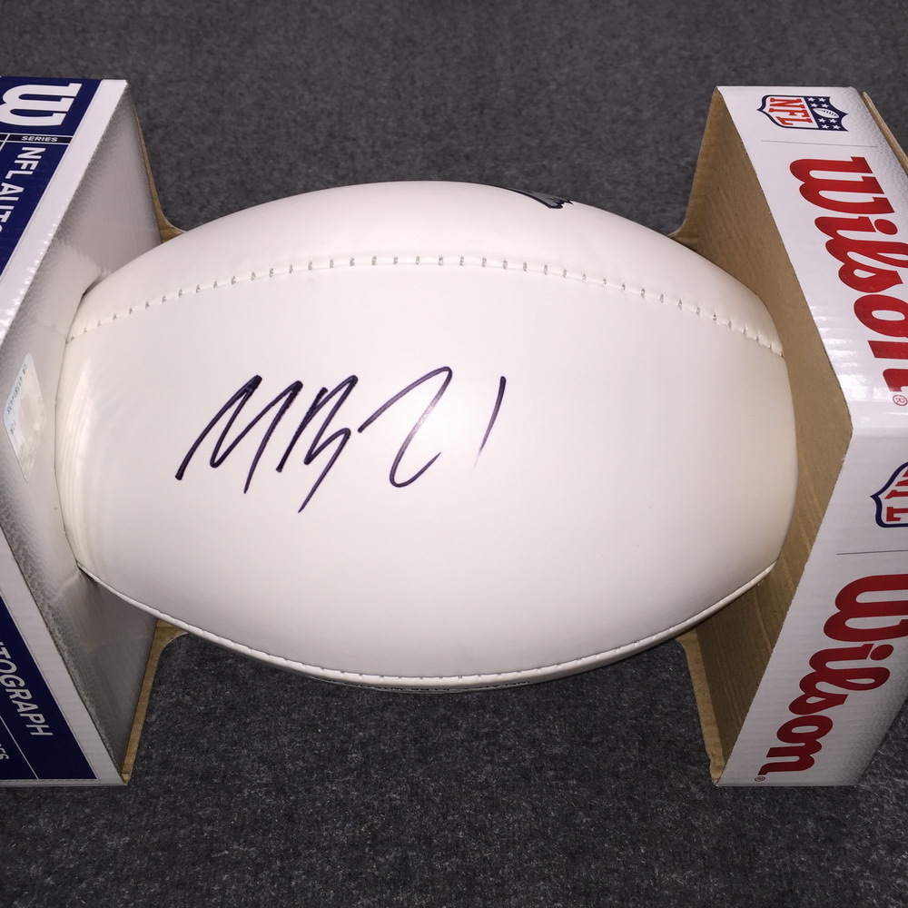 Patriots - Malcolm Butler signed panel ball w/ Patriots logo | The ...
