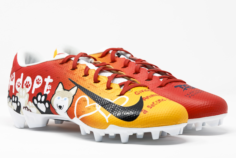 MCMC Buccaneers Chris Godwin Custom Cleats Supporting - Team Godwin ...