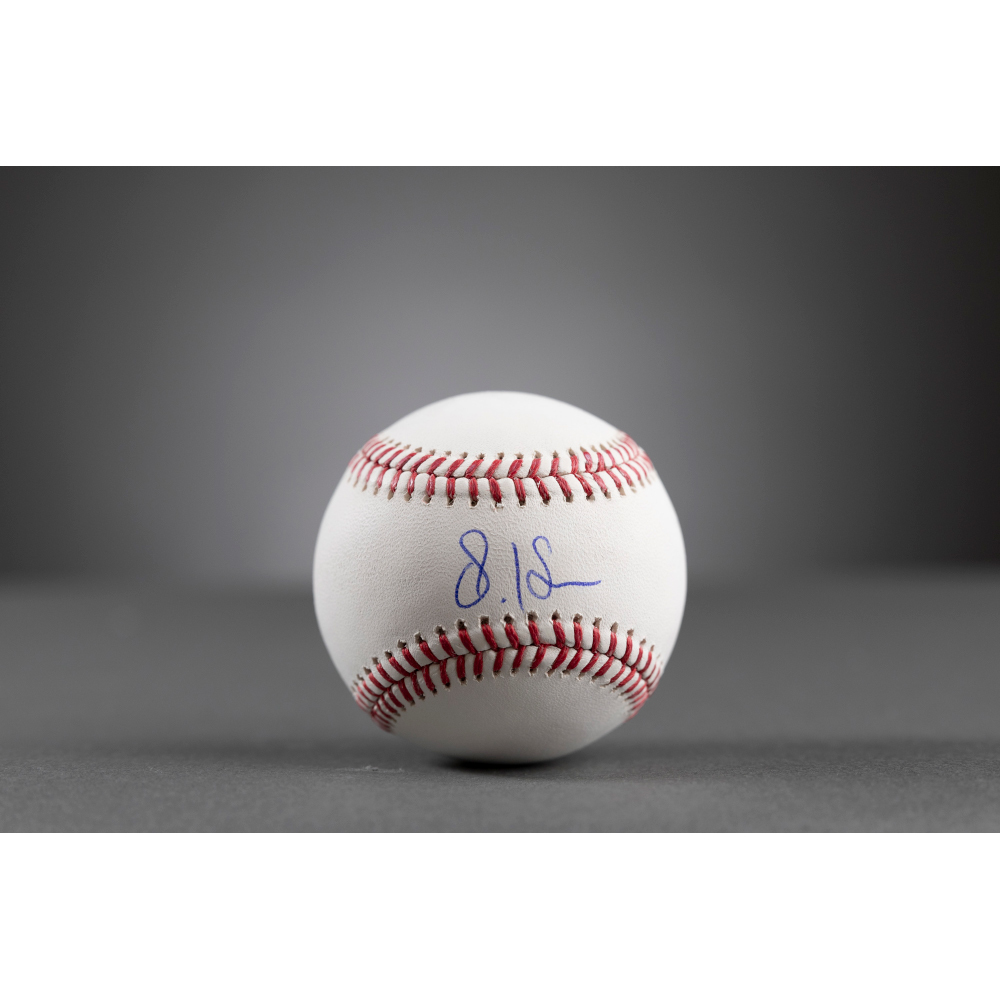 Steven Kwan Signed Baseball & Jersey (Size 44) | Cleveland Guardians ...