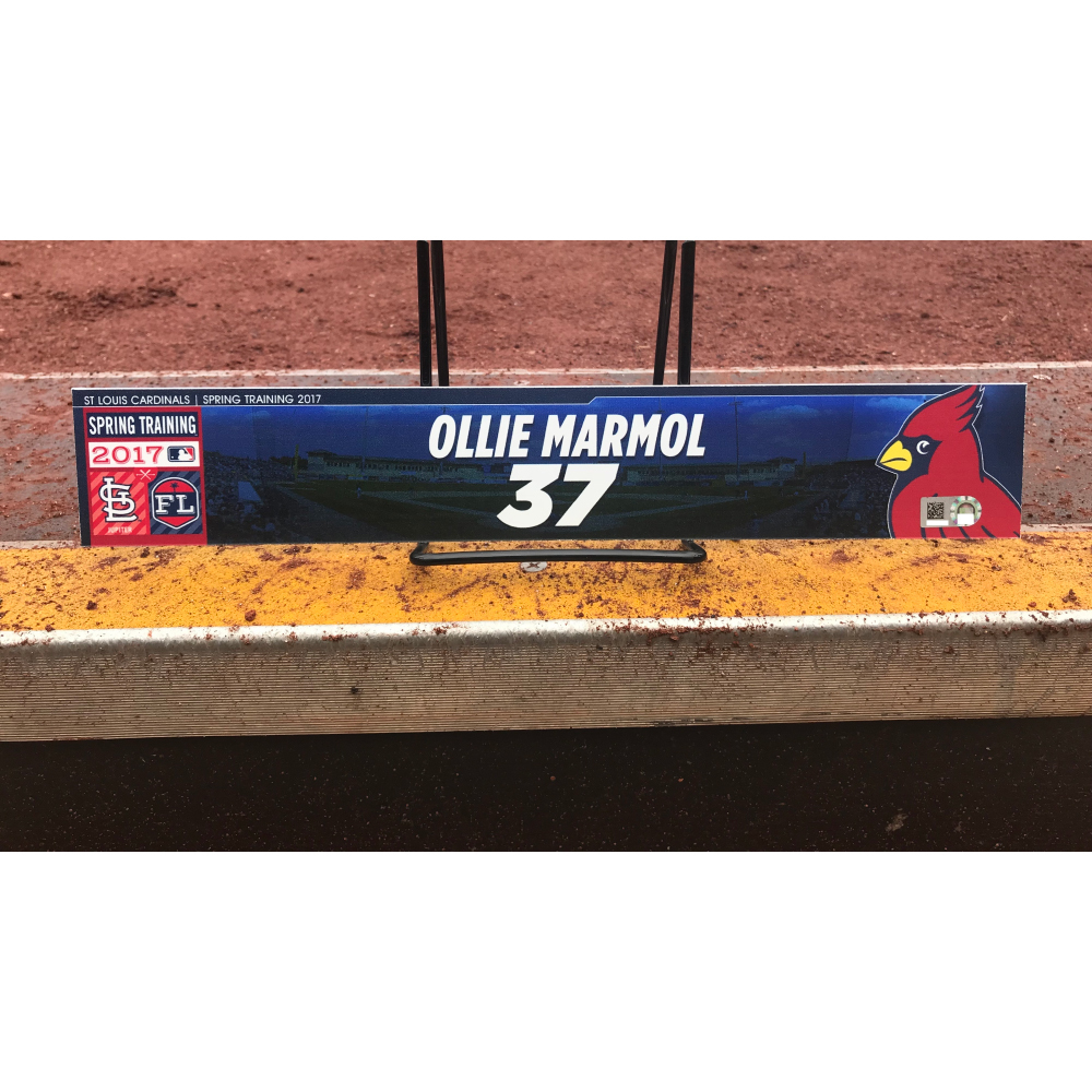 Cardinals Authentics: Ollie Marmol Team-Issued Spring Training Locker ...