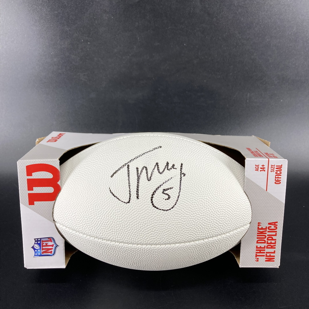 NFL - Seahawks Jason Myers Signed White Composite Football | The ...