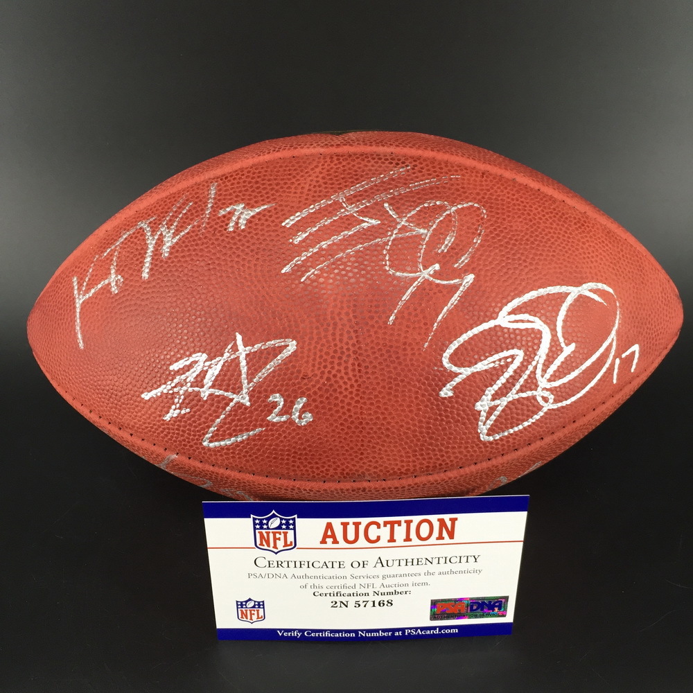 NFL Auction | Texans - Multi Signed Authentic Football (Deandre Hopkins ...