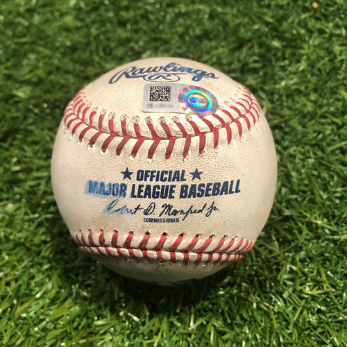 Game-Used Baseball: Victor Reyes 43rd Career Double (DET@KC 7/13/22 ...