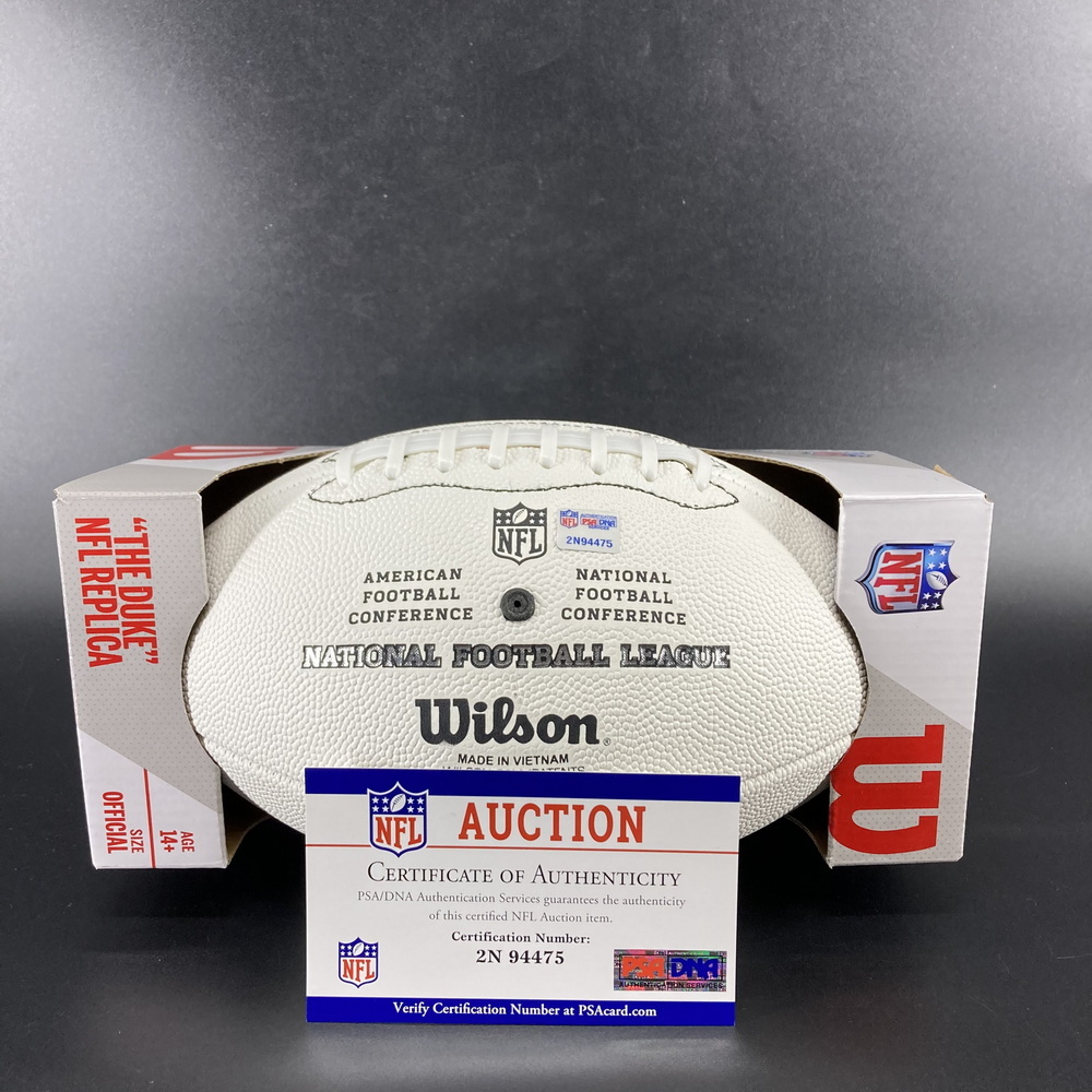 NFL - Seahawks Jason Myers Signed White Composite Football | The ...