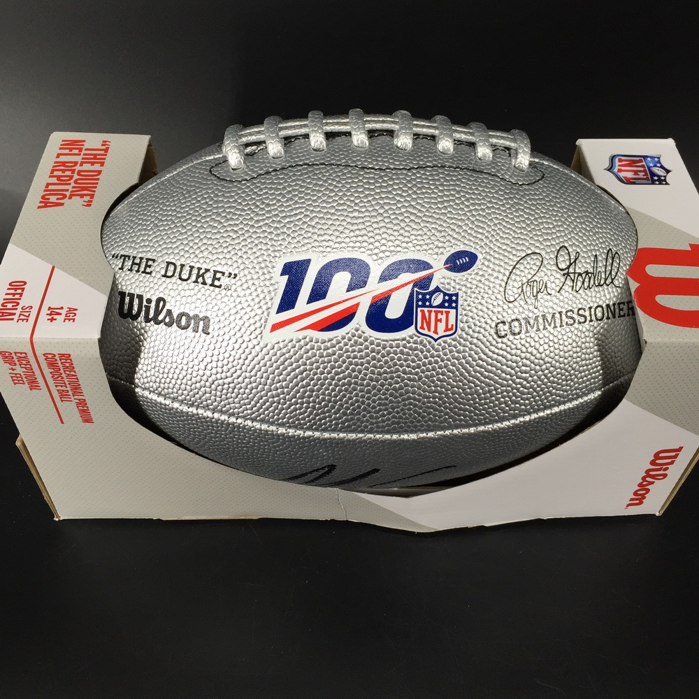 NFL - Patriots Matthew Slater Signed Silver 100 Seasons Commemorative ...