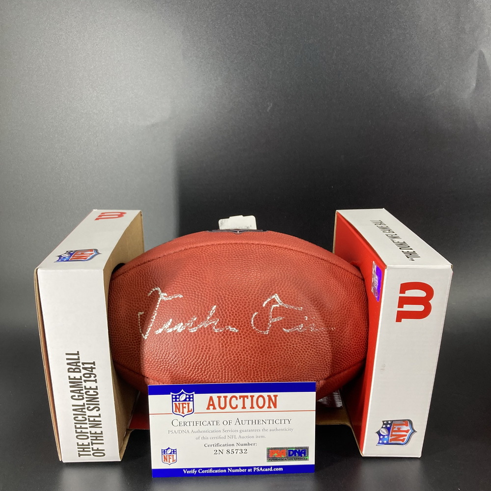 NFL - Falcons Tucker Fisk Signed Authentic Football | The official ...