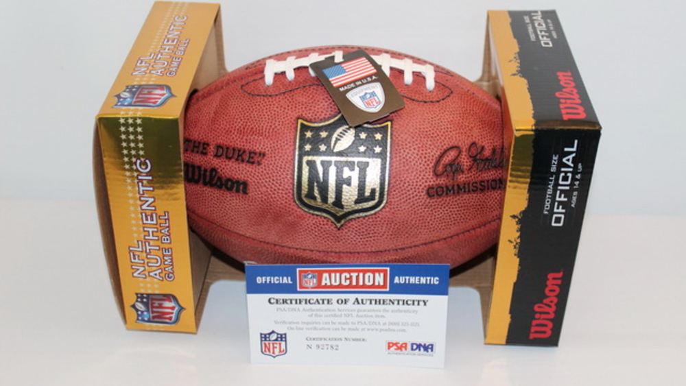 NFL - *UNKNOWN SIGNATURE* SIGNED AUTHENTIC FOOTBALL | The official ...