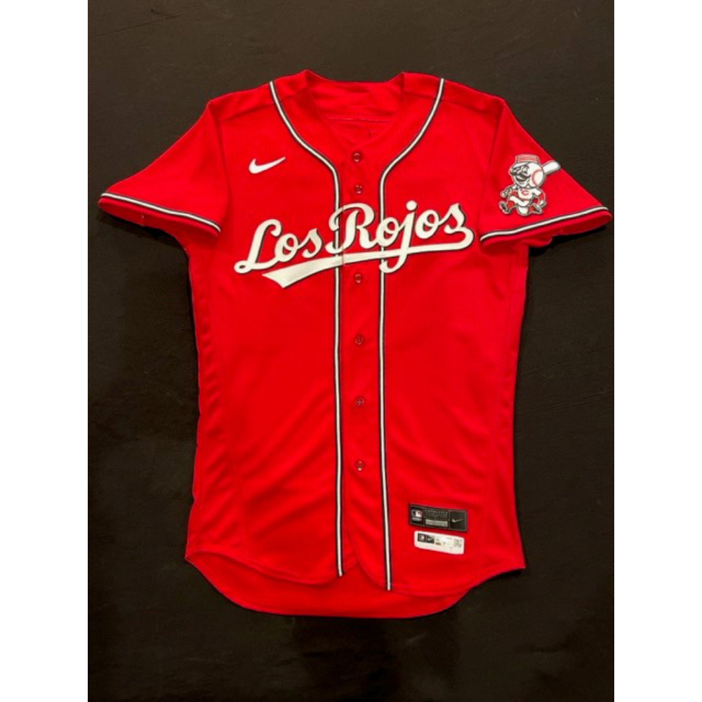 Tony Santillan -- Team Issued -- 2022 Los Rojos Jersey -- Size 48 ...