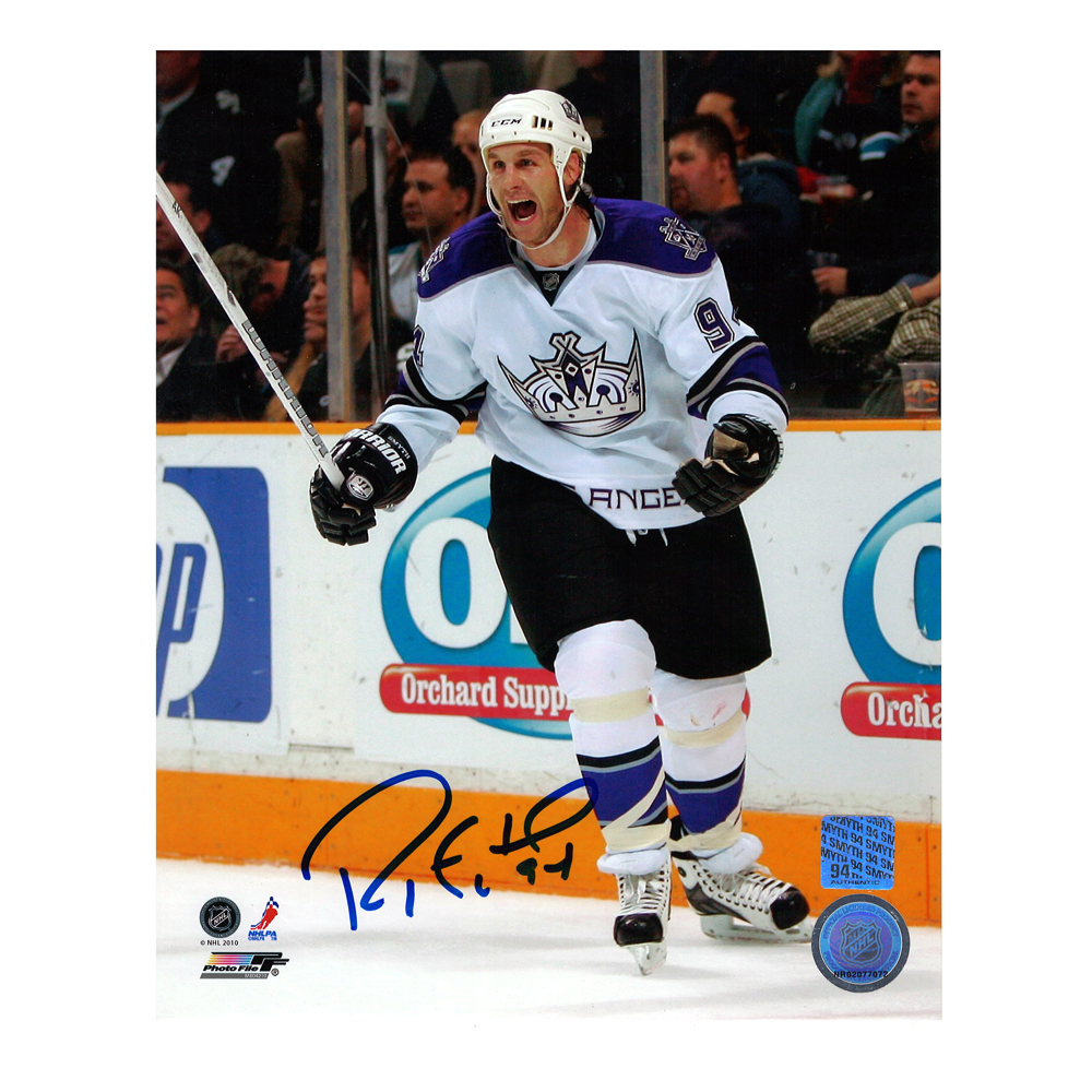 RYAN SMYTH Signed Los Angeles Kings 8 x 10 Photo - NHL Auctions