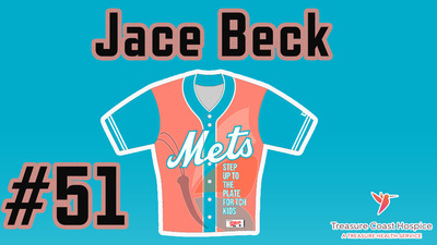 Hospice Jersey #51 Jace Beck | MiLB Auctions