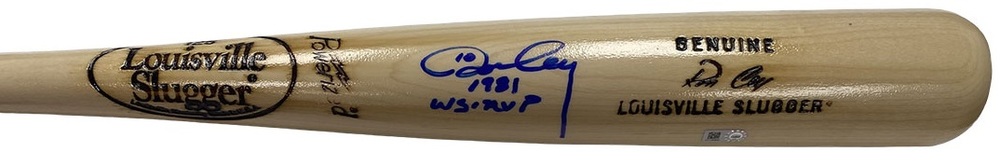 Ron Cey Autographed "1981 WS MVP" Game Model Louisville Slugger Bat ...