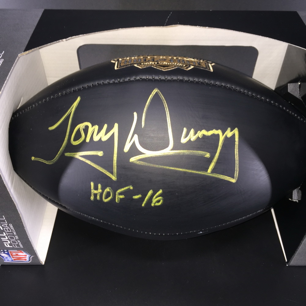NFL Auction | HOF - Colts Tony Dungy Signed Commemorative Black Hall of ...
