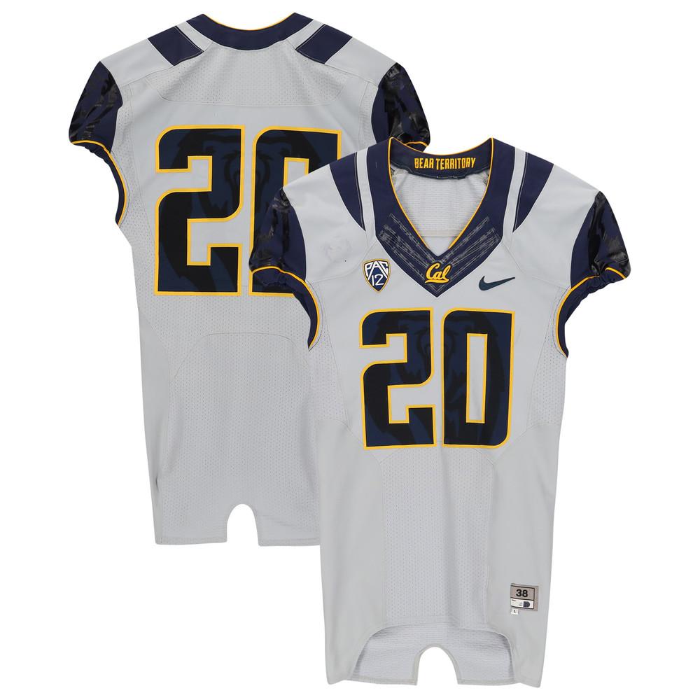California Bears Team-Issued Nike #20 Jersey from 2015 NCAA Season ...