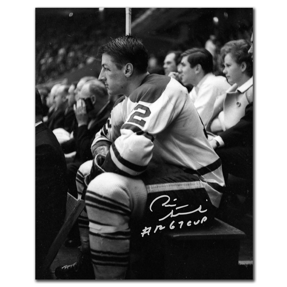 Pete Stemkowski Toronto Maple Leafs BENCH Autographed 11x14 - NHL Auctions