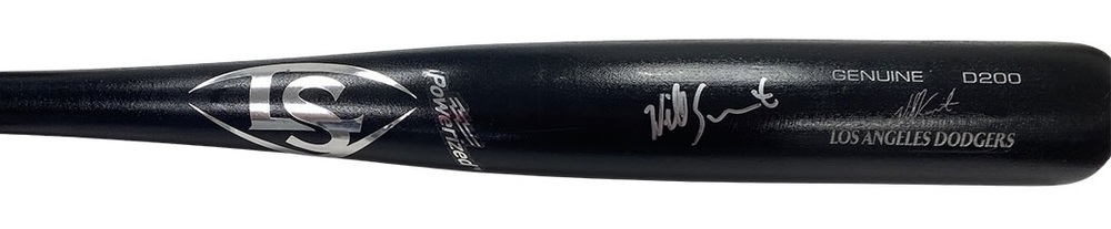 Will Smith Autographed Game Model Louisville Slugger Bat | MLB Auctions